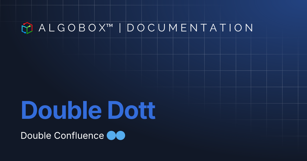 Double Dott | AlgoBox™ Documentation