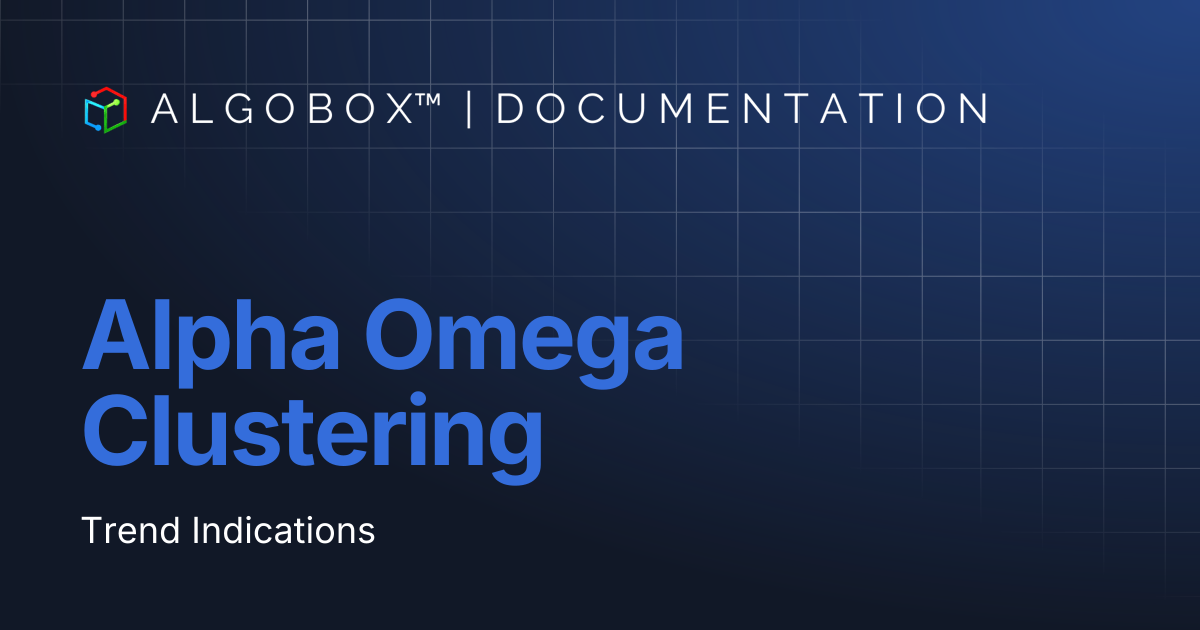 Alpha Omega Clustering | AlgoBox™ Documentation