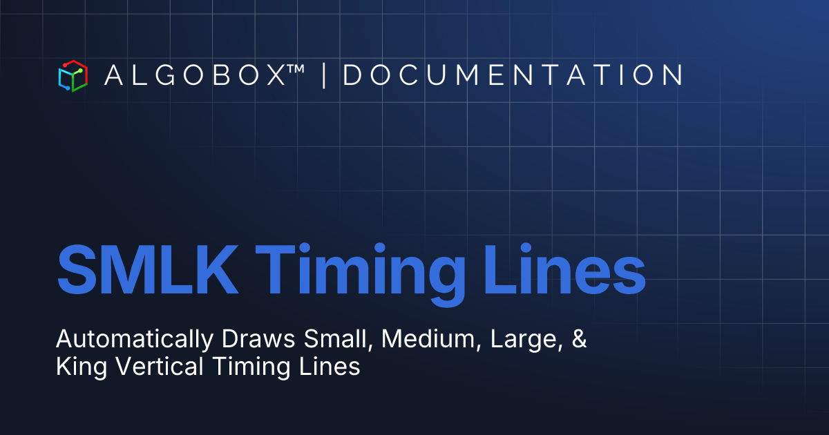 SMLK Timing Lines | AlgoBox™ Documentation