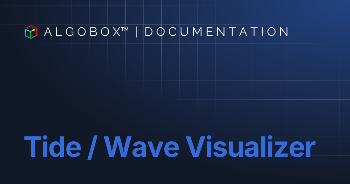 Tide / Wave Visualizer | AlgoBox™ Documentation