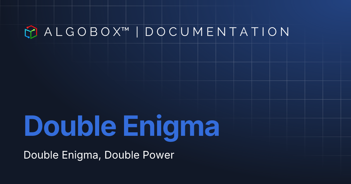 Double Enigma | AlgoBox™ Documentation